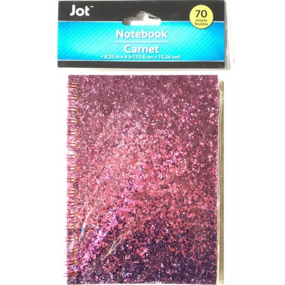 Office | 315 Pink Glitter Notebook | Poshmark